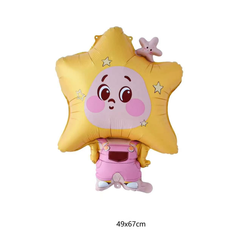 Bestseller Cartoon Star Baby Foil Balloon for Kids Birthday Decor ...