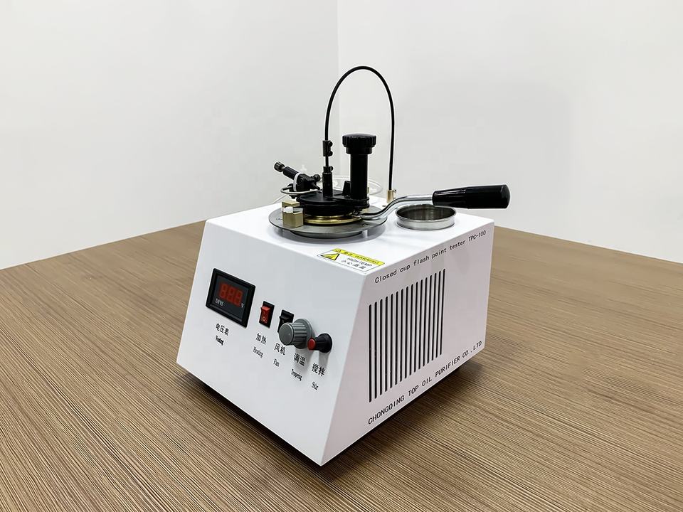 TPC-100 Closed Cup Flash Point Tester Digital Petroleum Testing ...