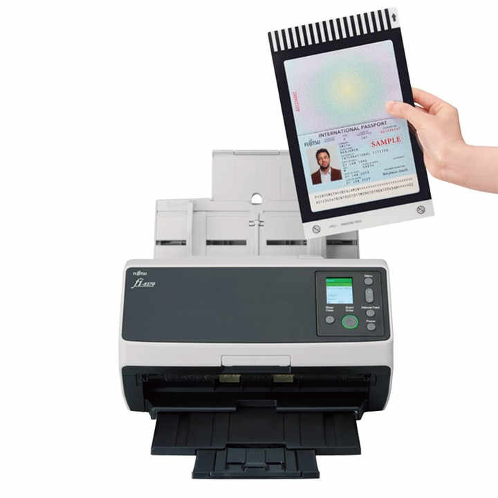 Fujitsu High-Speed Office Duplex Scanner Fi-8150 A4 Flatbed Scanner CIS ...
