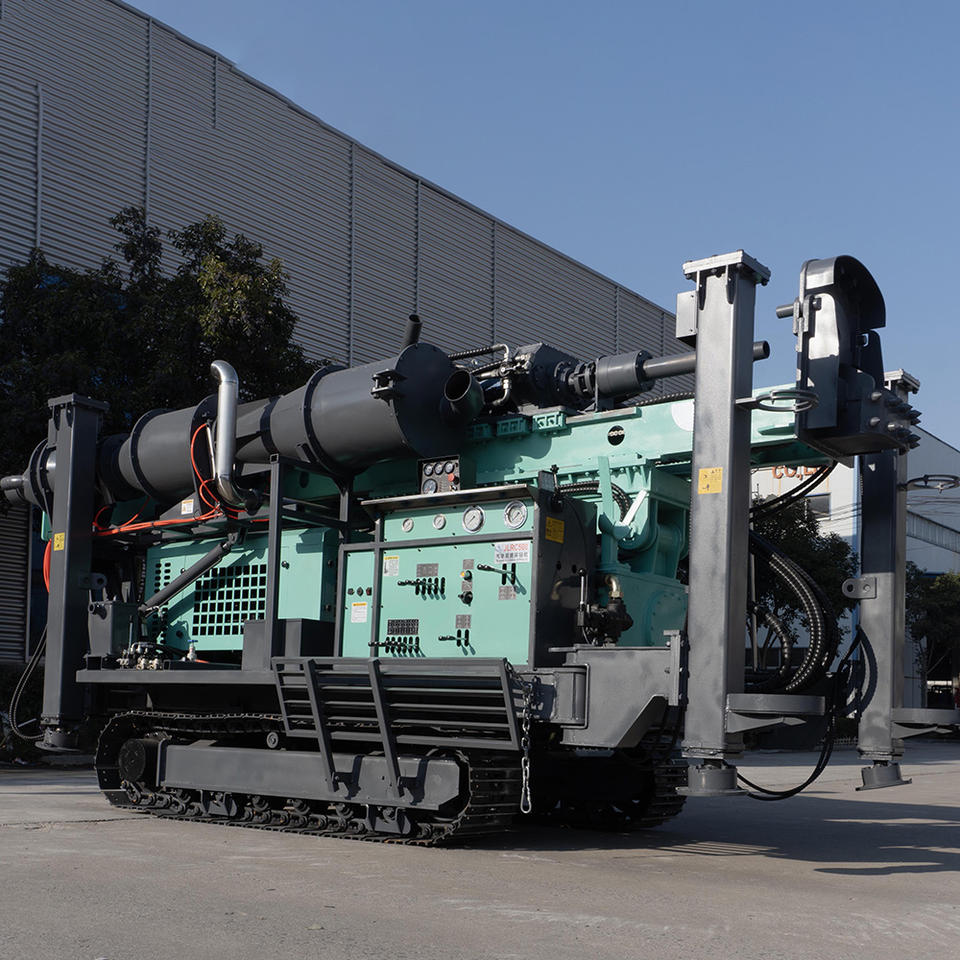 300m 500m Deep Hole Reverse Circulation Drilling Rig Gas Lift ...