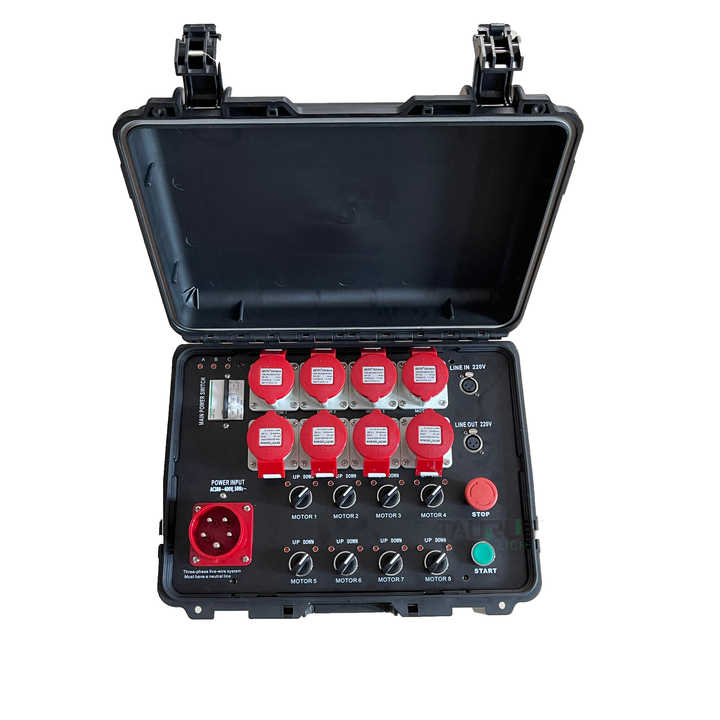 8 Channels Stage Truss Lifting System - Taurus Light Hoist Controller