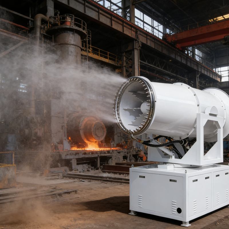 Government & Industrial Approved Plc Controlled Industrial Fog Cannon ...