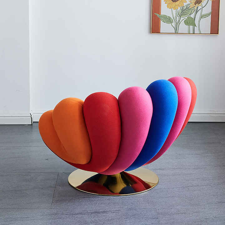 Modern Luxury Rotating Single Sofa Chair Lounge Chair Lazy Recliner ...