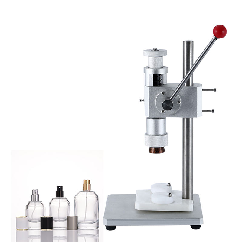 Semi-auto Perfume Bottle Crimping Machine Perfume Bottle Spray Liquid ...