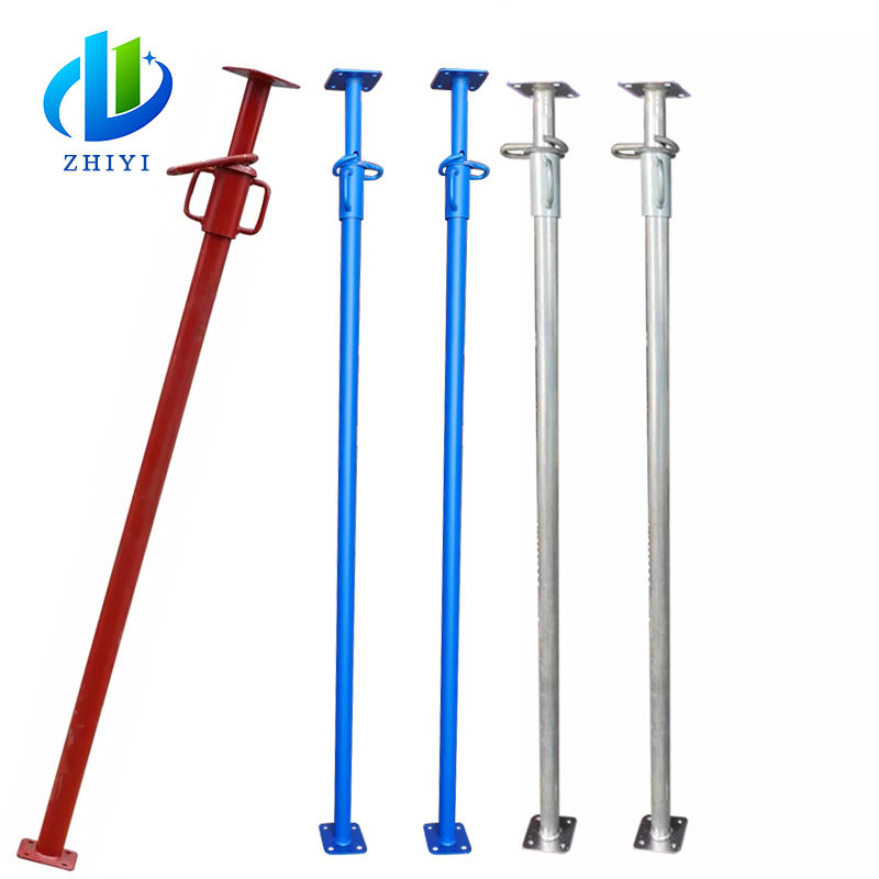 Formwork Screw Jack Support Pole Adjustable Formwork Steel Acrow Props ...