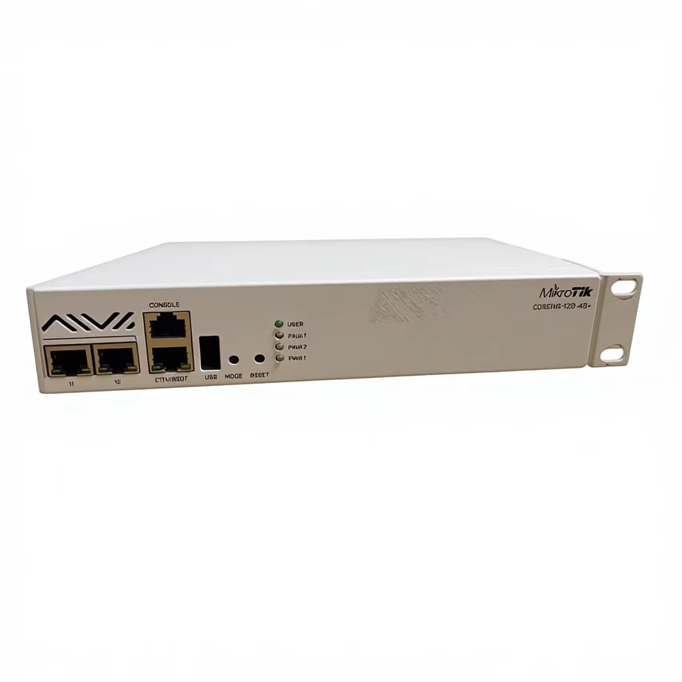 MikroTik CCR2116-12G-4S Enterprise ROS Router with RJ45 Connector for ...