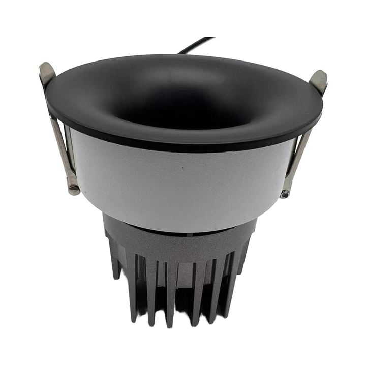 Modern 12W Recessed Mounted LED Downlight Anti-Glare Aluminum Plastic ...