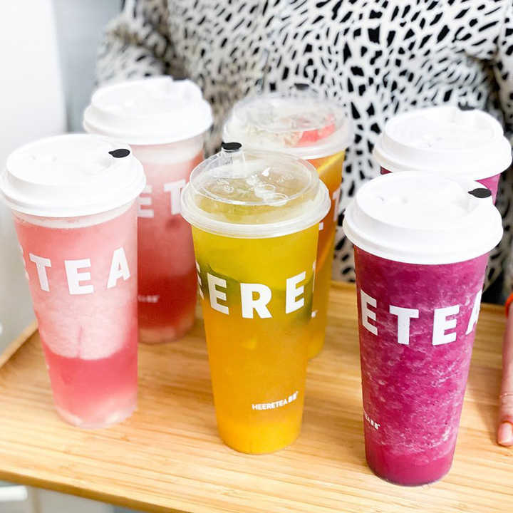 Wholesale Disposable Thick Smoothie Clear Frost Juice Bubble Boba Milk Tea Custom Logo Print PP ...