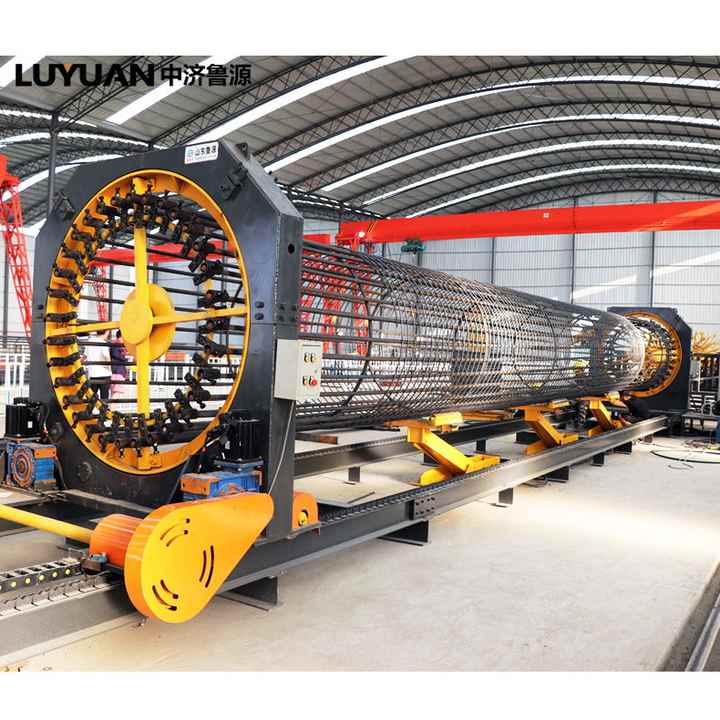 CNC Steel Bar Pile Cage Welding Machine - Efficient & Durable