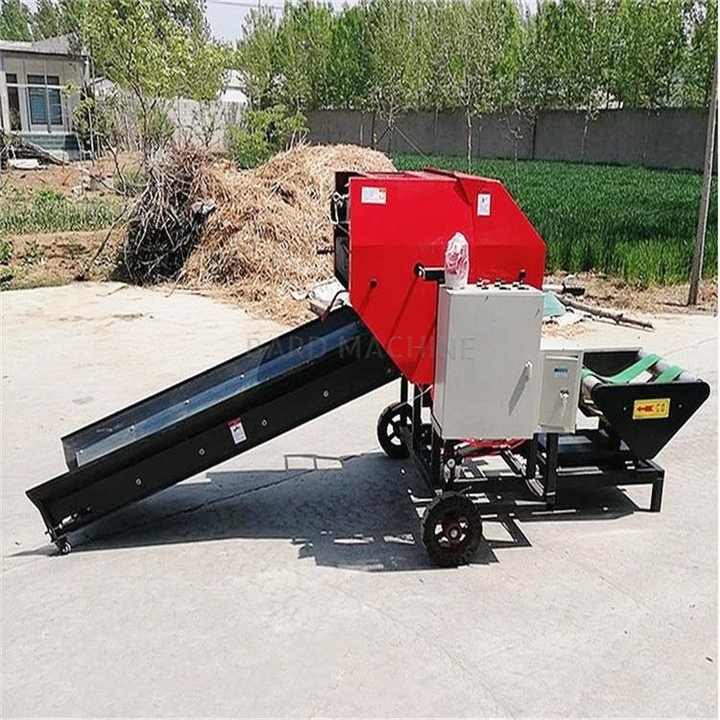 Stationary Hand Operated Hay Baler for Sale Agriculture Baler Machine ...