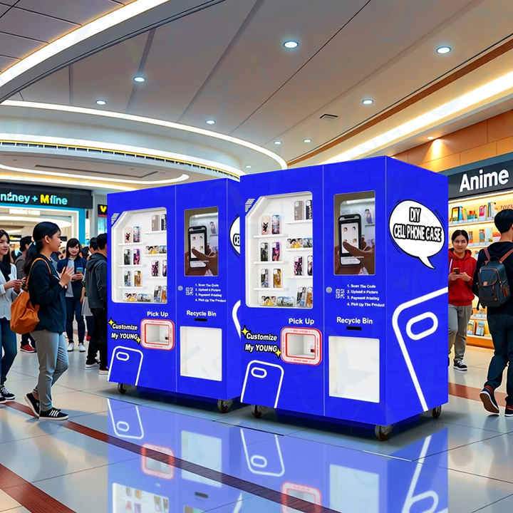 New Trends Vending Machine Self-service Automatic Customized Phone Case ...