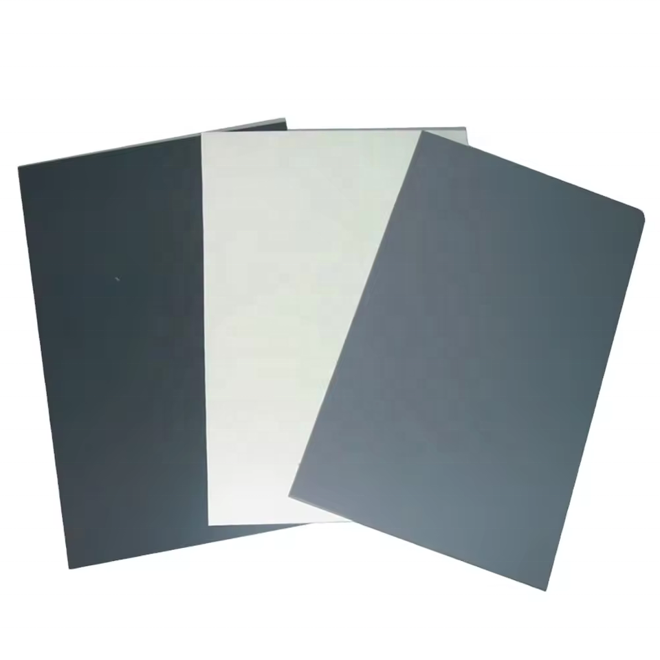 High Quality Dark Grey PVC Plate Light Grey PVC Board Rod Smooth ...
