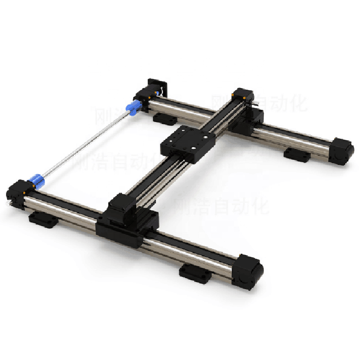 Xyz Multi Axis Cnc Ball Screw Linear Motion Guide Rails Module Actuator Gantry Linear Module ...