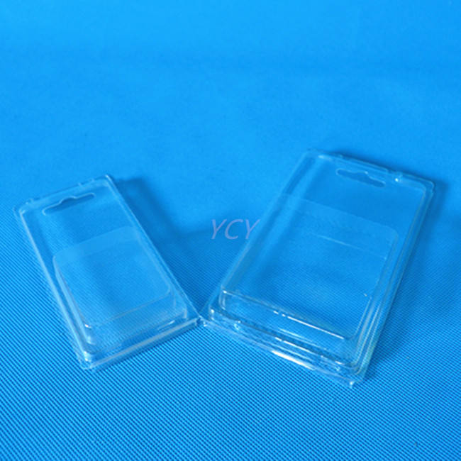 Transparent Pet Plastic Battery Clam Shell Blister Packaging