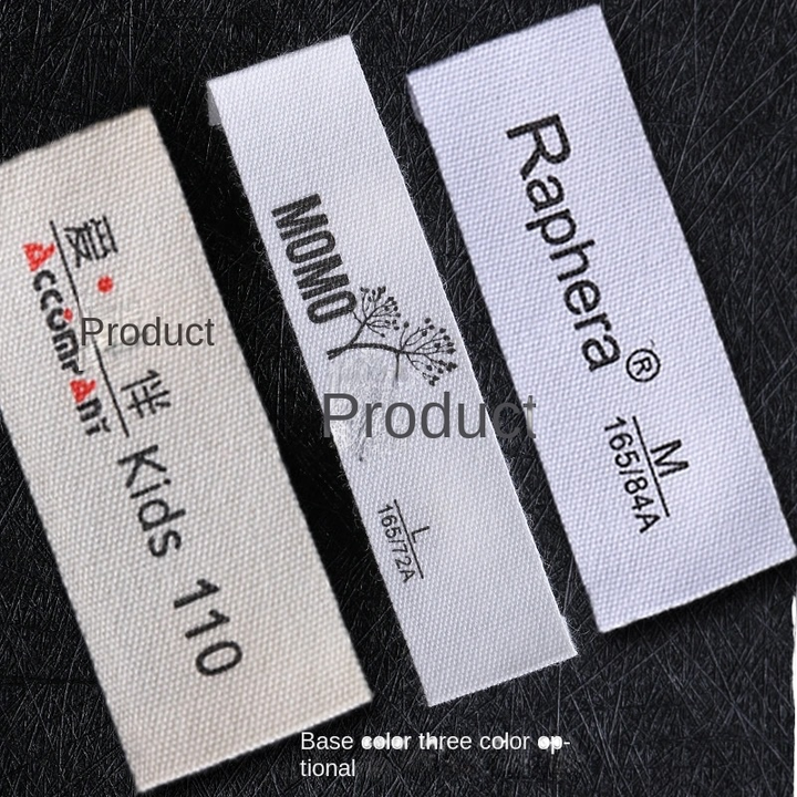 Clothing Collar Label Custom Cloth Label Wash Mark Weaving Mark ...
