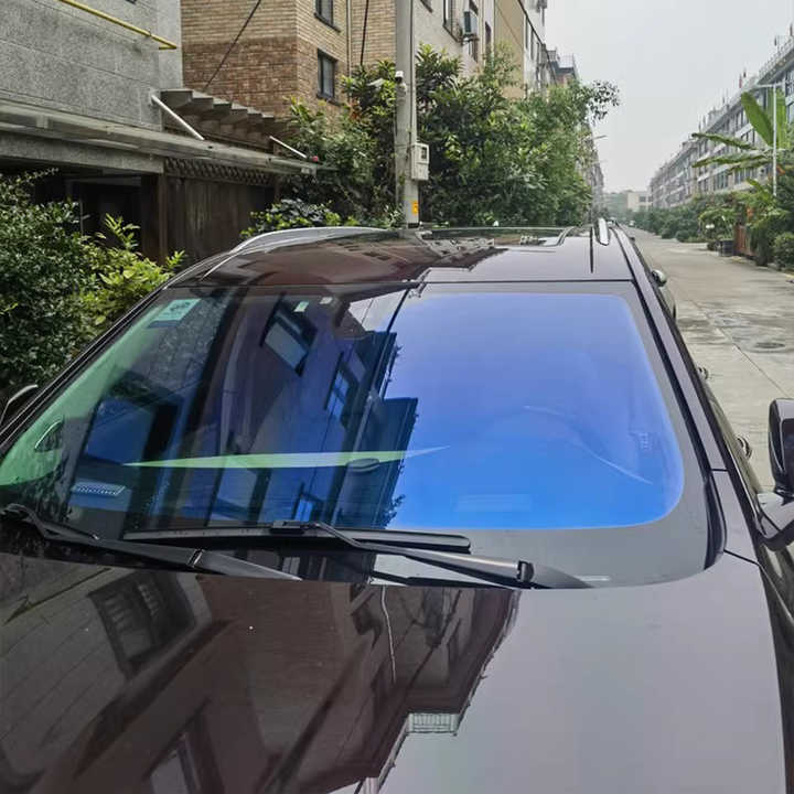 Car Window Tint - Blue Chameleon Film by AEP Solar Tint