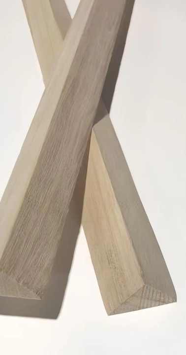 Inverted Wood Triangle Chamfer Pine Wood Triangle Strip Solid Wood ...