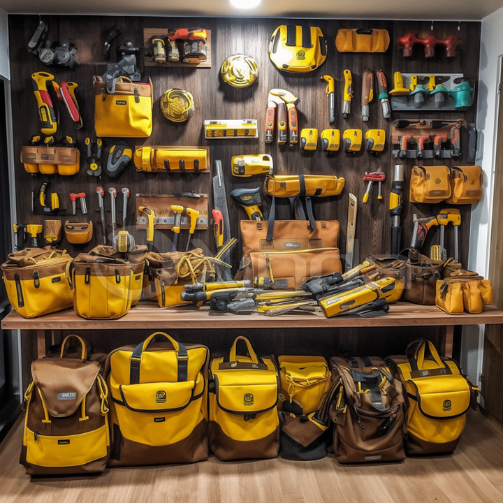 Custom Portable Wood Lath Carry Bag Construction Survey Stakes Tool Bag ...