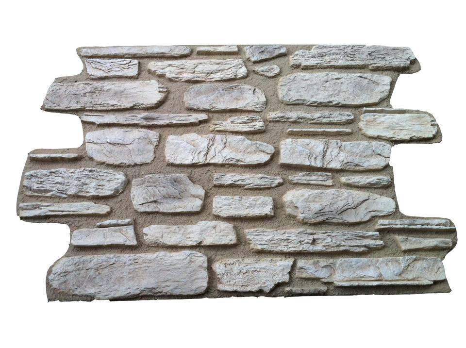 Prefab PU Faux Stone Wall Panels - Lightweight Waterproof Cultural ...