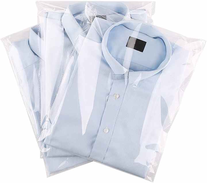 14x20 Suffocation Warning Clear Poly Bags with Strong Self Seal Strip ...