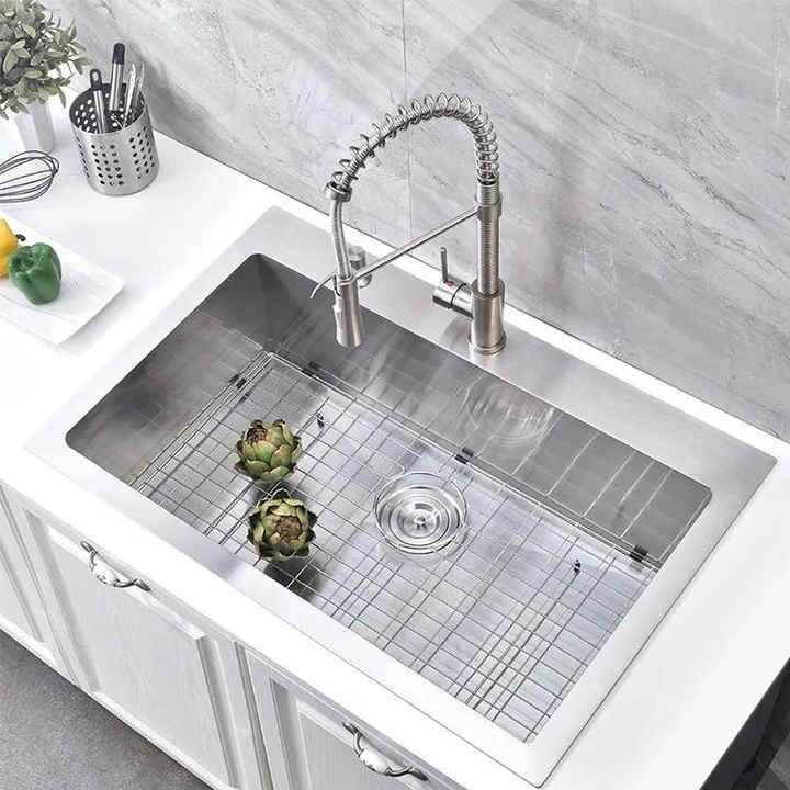 Kitchen Sink Bottom Grid and Sink Protector Grid Stainless Steel ...