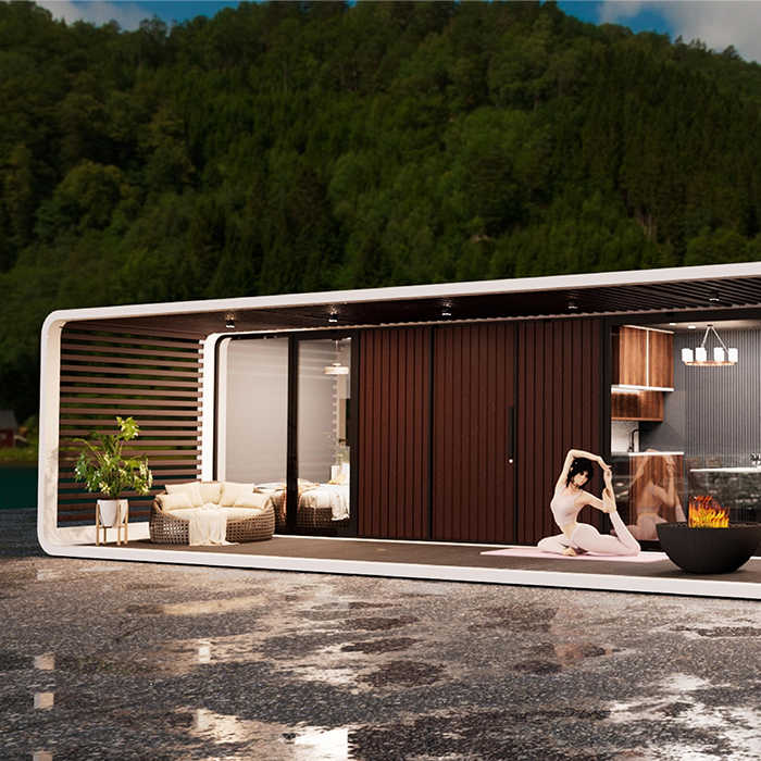 Modern Prefab House for Camping - Portable Capsule Villa