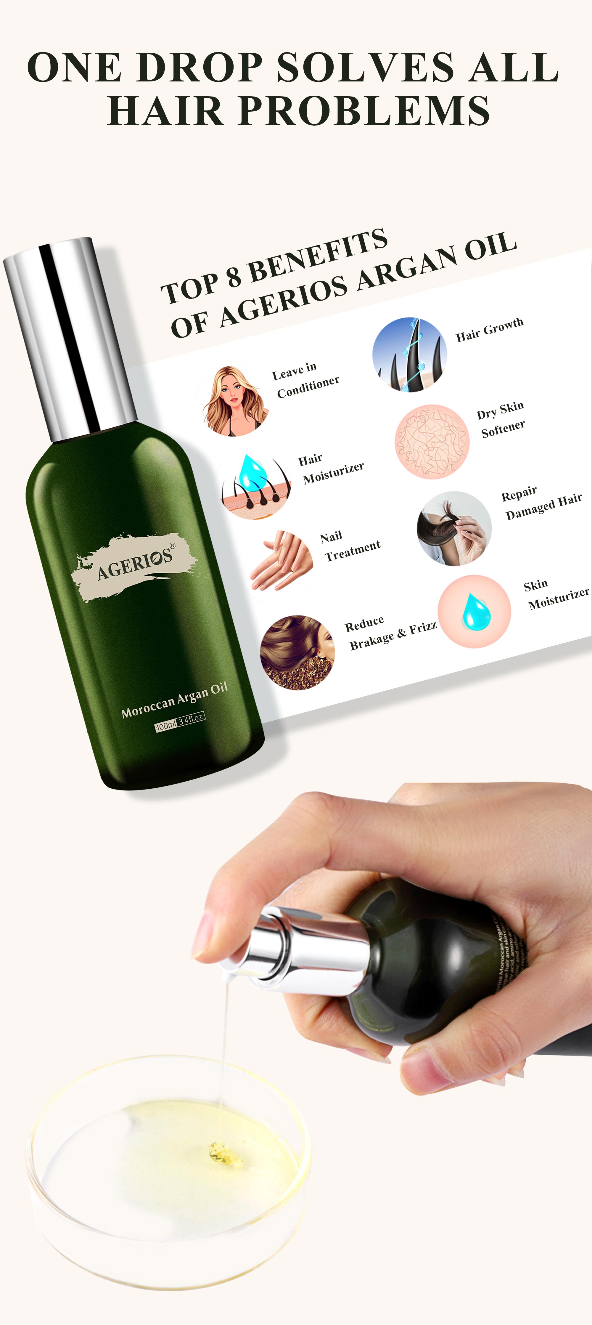 Wholesale 100% Pure Moroccan Oil - Natural Hair Treatment
