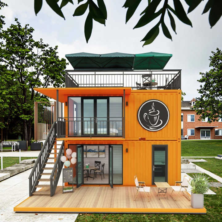 20FT 40FT Prefab Mini Pop-up Shop Container for Coffee & Bar