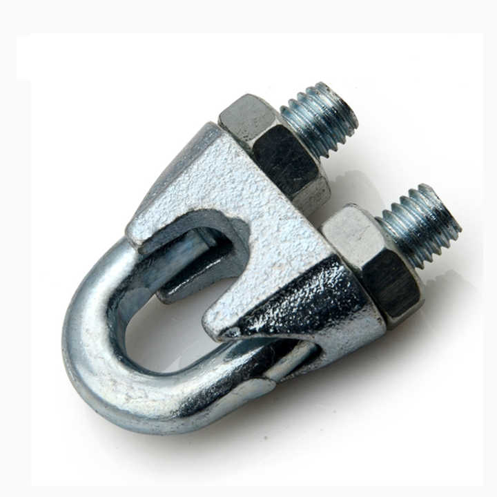 Galvanized Adjustable Rigging Hardware Wire Rope Clamp Din741 Lifting ...