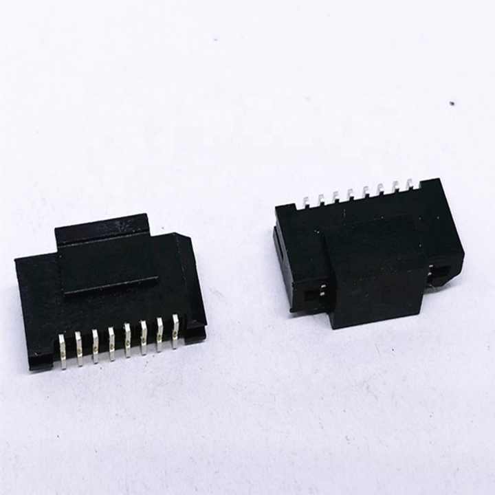 Alternative Yeonho 10020hs-h08 1.0mm Fpc/ffc Connector Non Zip Smd Vertical Double Contacts Type ...