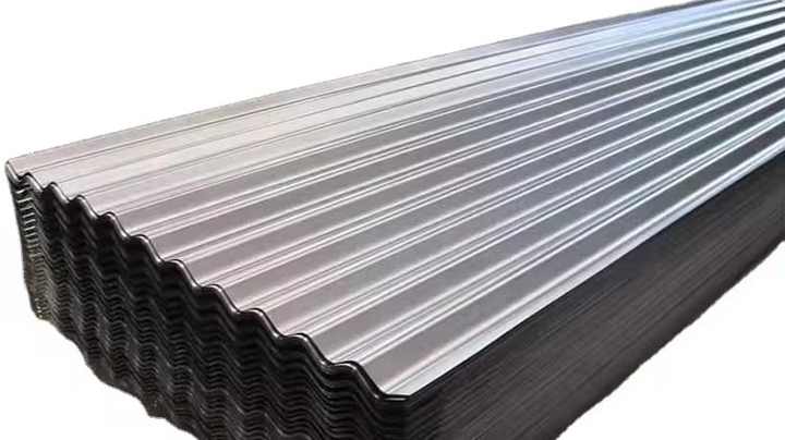Gi Corrugated Roof Galvanized Metal Roof On House Galvanized Ribbed ...