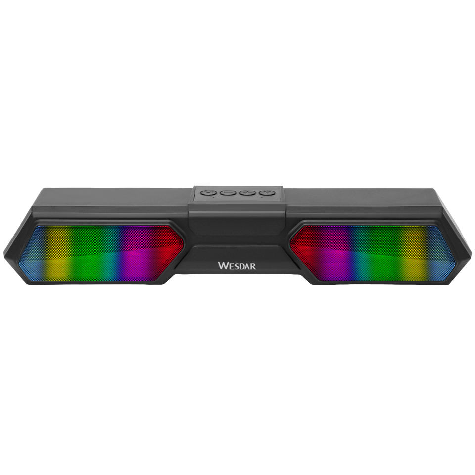 Factory Direct Wesdar Logo RGB Hifi Sound Wireless Bt Speaker 5.3 ...