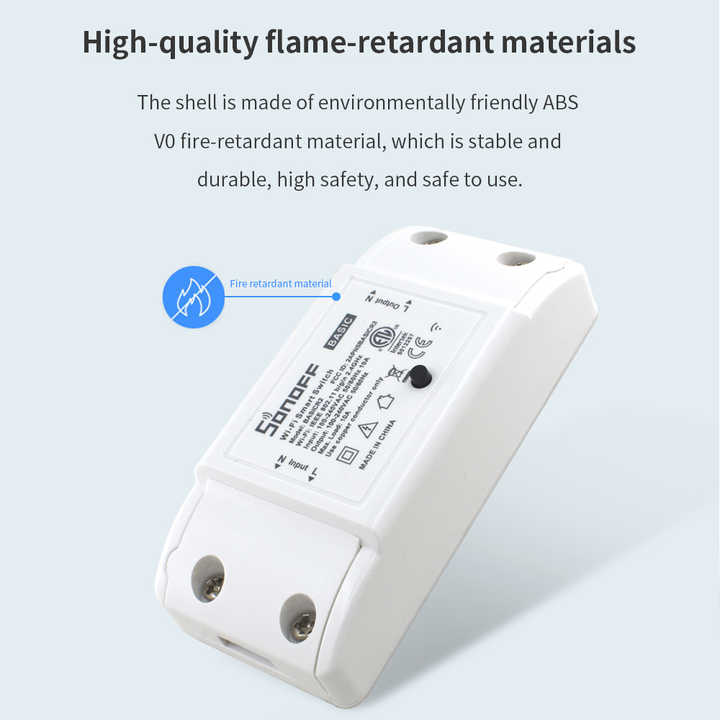 2021 Sonoff Basic Wireless Control Wifi Switch for Smart Home