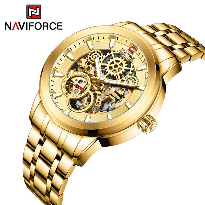 NAVIFORCE S1002 GG - Luxury Mechanical Wrist Watch for Men