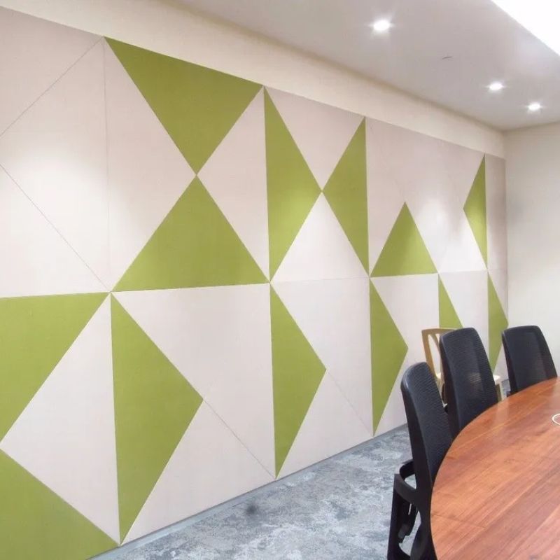 Modern Design Noise Reduction Wall Panel PET Polyester Fiber Acoustic ...