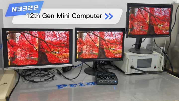 Factory industrial mini pc 12th gen core i3-1215U i5-1235U i7-1255U mini computer for vending ...