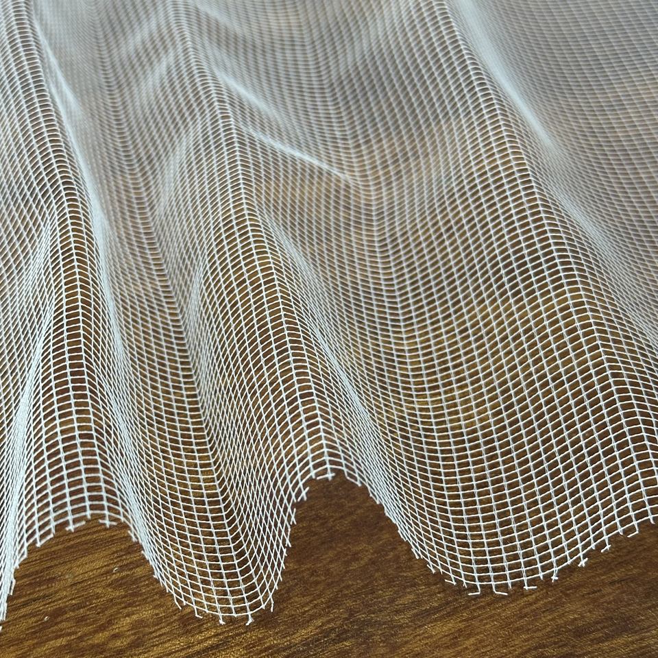 Warp Knitted Dyed Tulle Fabric Soft Netting Material Window Screen ...