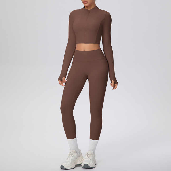 LVD321 Fitness Clothing Woman Sports Wear Yoga Gym Activewear Set 2 ...