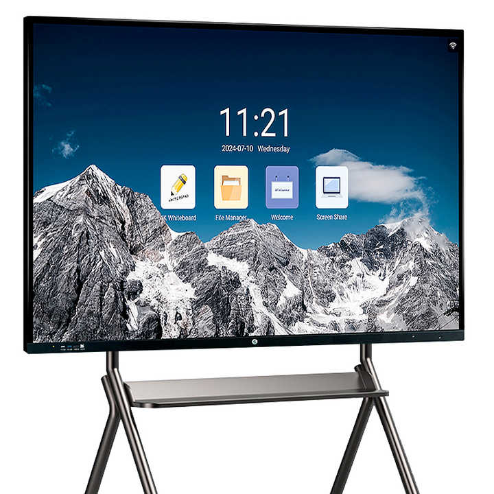 86-Inch Android 11 4K Anti-Glare Glass Interactive Board Touch ...