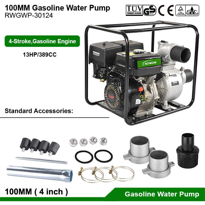 Irrigation Gas Power Water Pump Price Small Gasoline Engine Water Pump ...