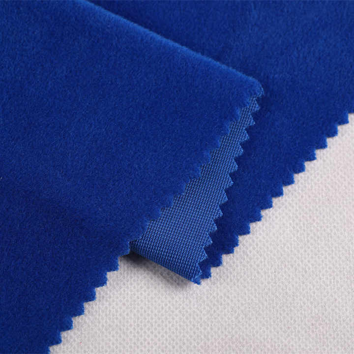 High Quality 100% Polyester Brushed Tricot Knitted Velvet Loop Pile ...