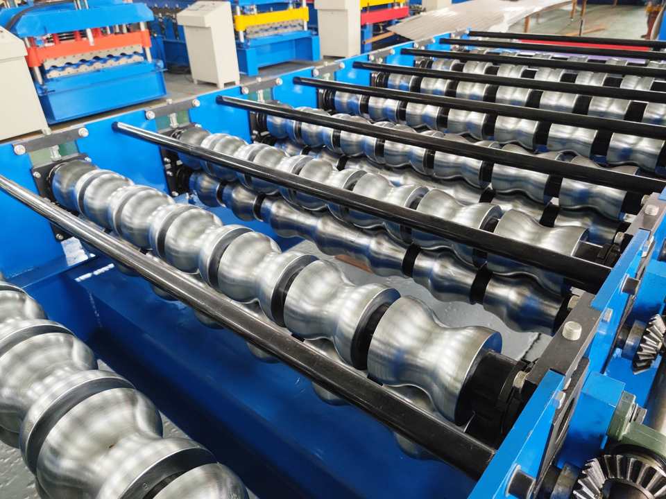 Affordable Glazed Tile Machine Roof Panel Roll Forming Equipment for ...
