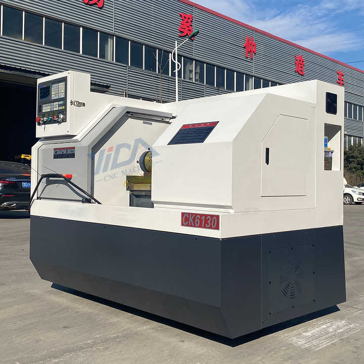 China High Quality and High Precision Fully Automatic Working Lathe CK6130 CK6136 Flat Bed Mini ...