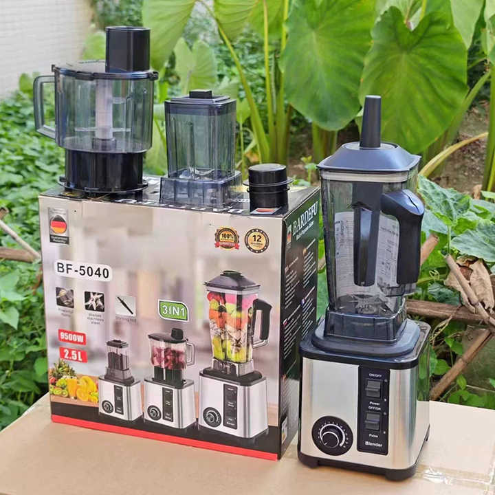 6 1 Portable Electric Food Processor - 9500W Blenders Machine