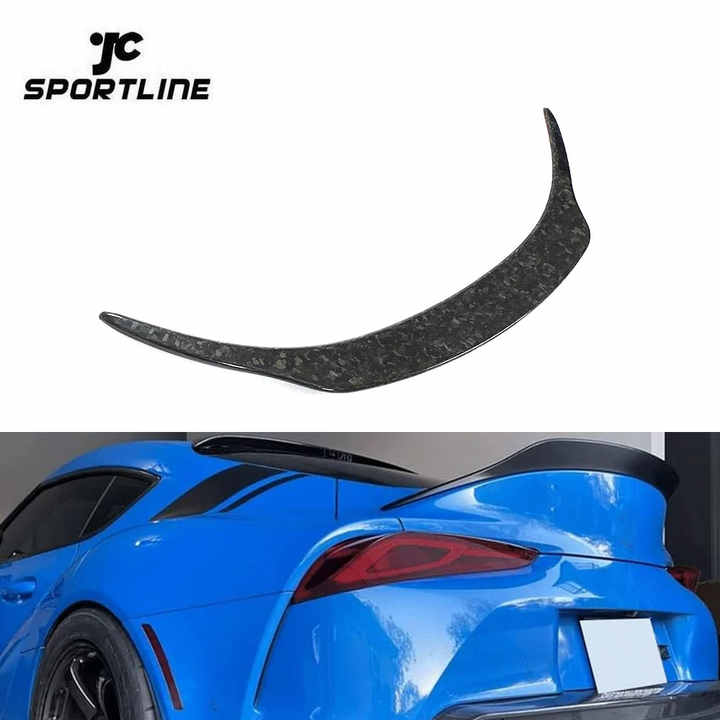 Forged Carbon Fiber A90 Rear Wing Spoiler for Toyota Supra GR A90 ...