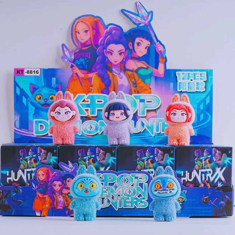 New K Pop Demon Hunters Figurines New K-pop Resin Figure Model Blind ...