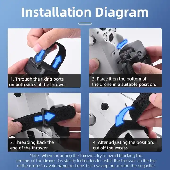 Universal Drop System for DJI Drones - Versatile & Efficient