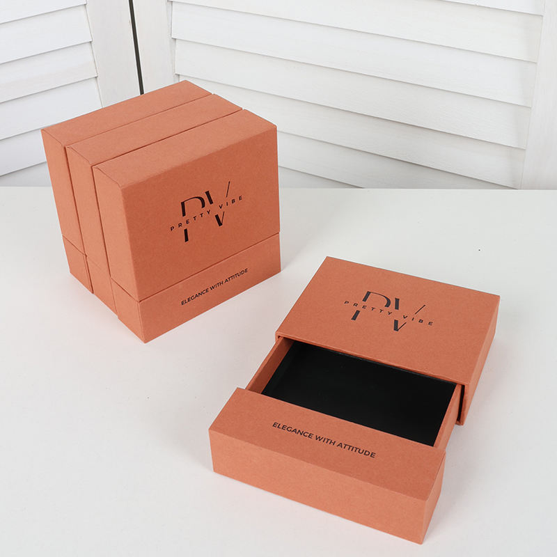Milan Eco Friendly Luxury Ring Earring Pendant Box Custom Logo Printed ...