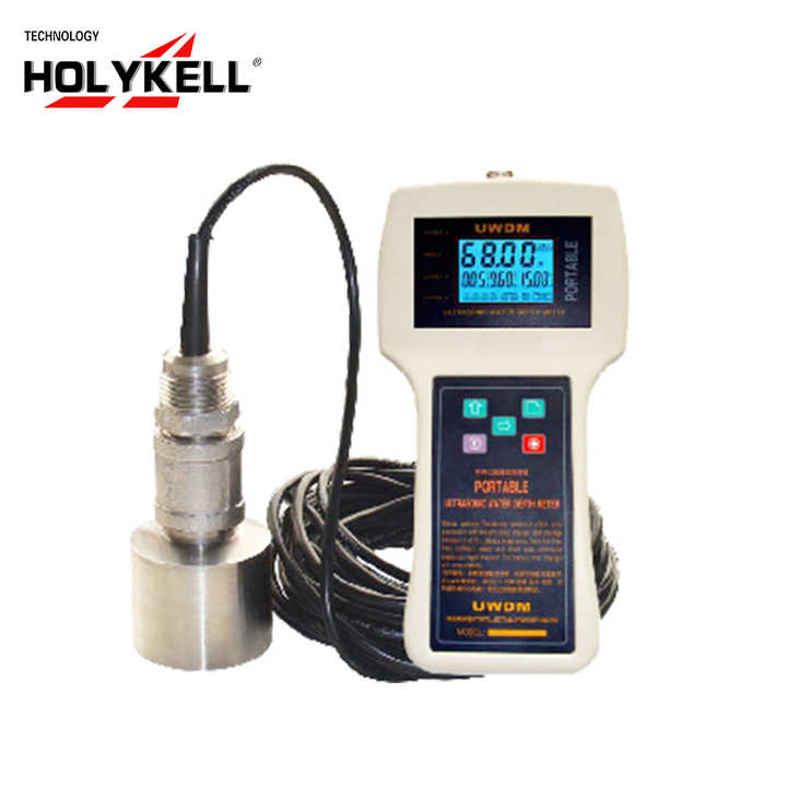 Holykell OEM Water Depth Meter Portable Ultrasonic Echo Sounder Sensor ...