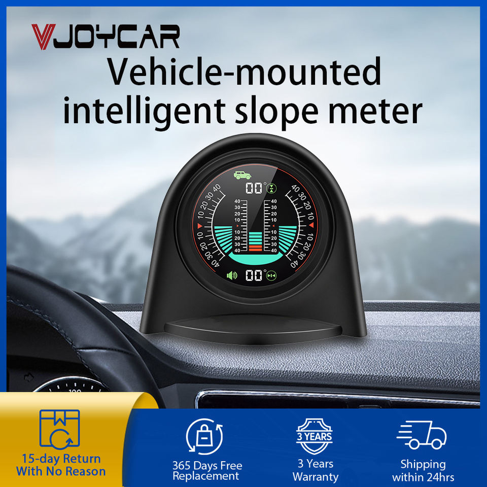 Vjoycar off Road 4x4 Vehicle Car Gauge - Digital Slope Meter